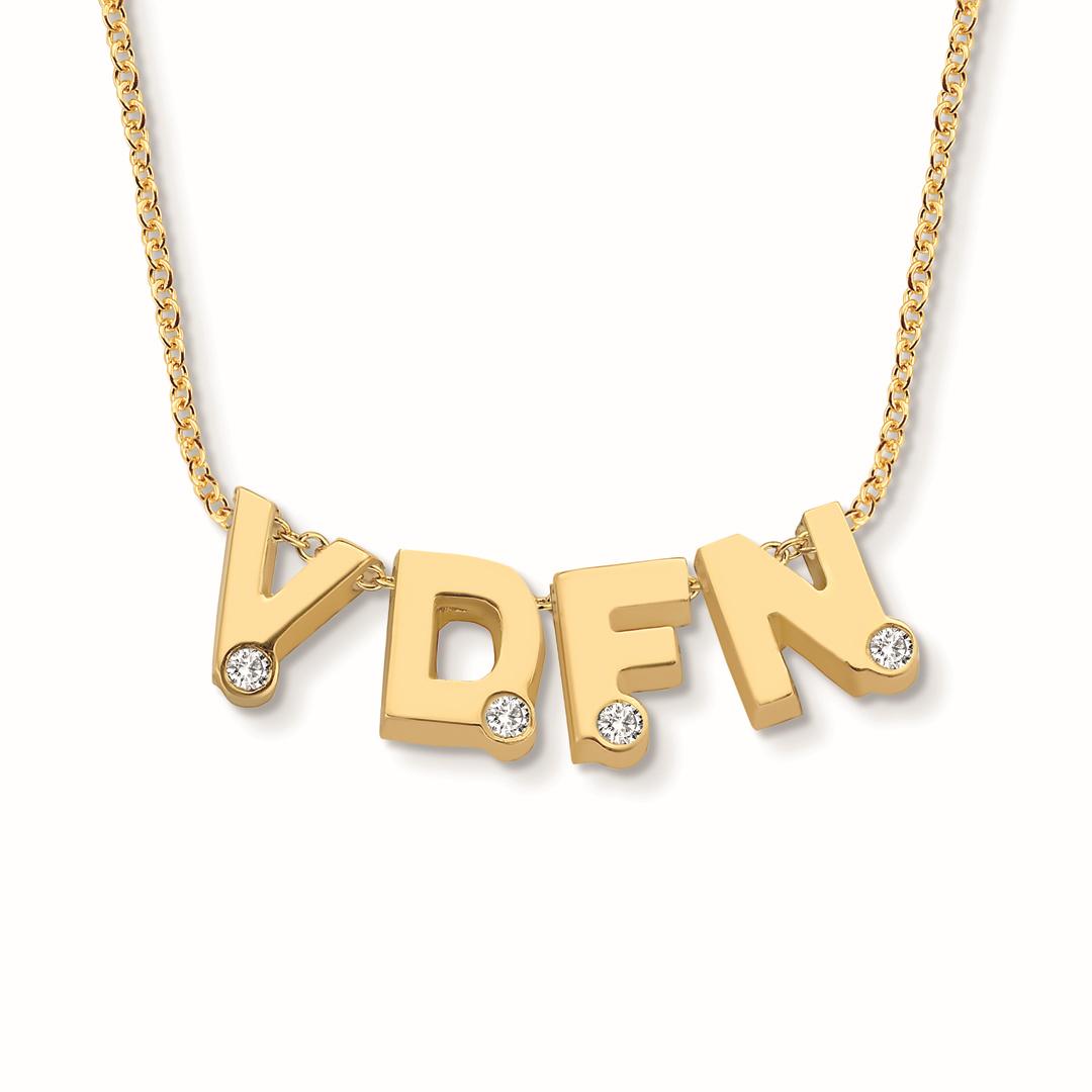 Minitials Two Signature Necklace - Minitials