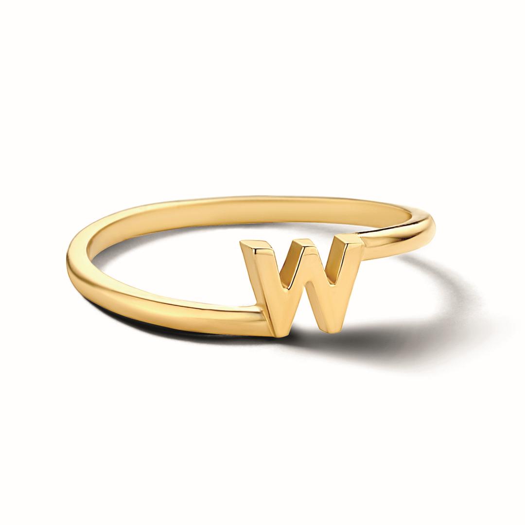 Minitials Entangle Ring - Minitials