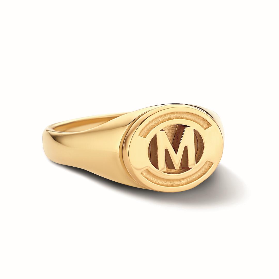Minitials Signet Ring - Minitials