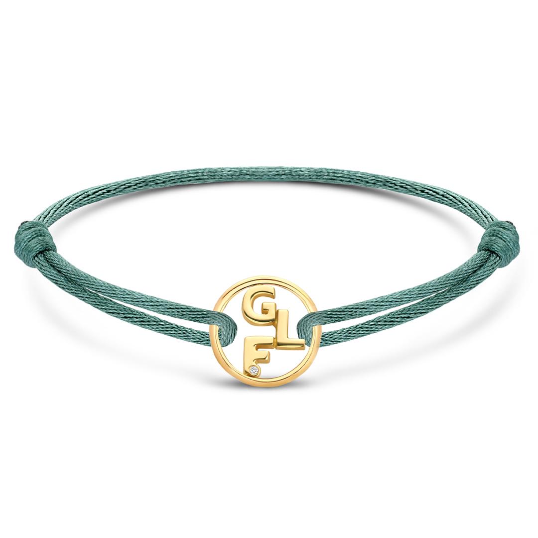 Minitials Man Two Benji Satin Bracelet - Minitials