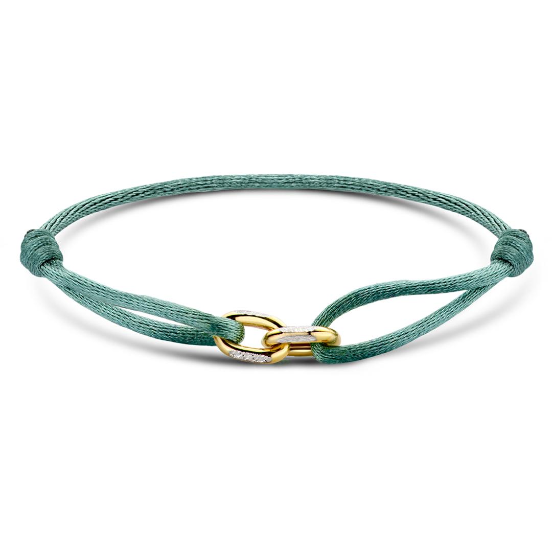 Minitials Two Unchained Satin Bracelet - Minitials