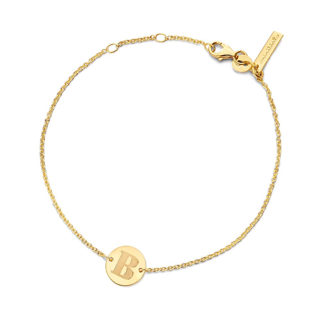Minitials Small Disc Chain Bracelet - Minitials